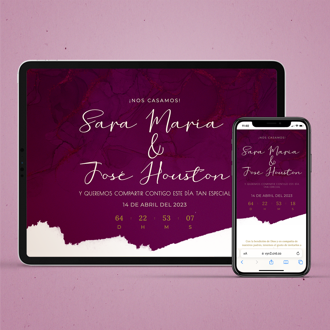 Web Invitation - Art Vibe – VyV Invites