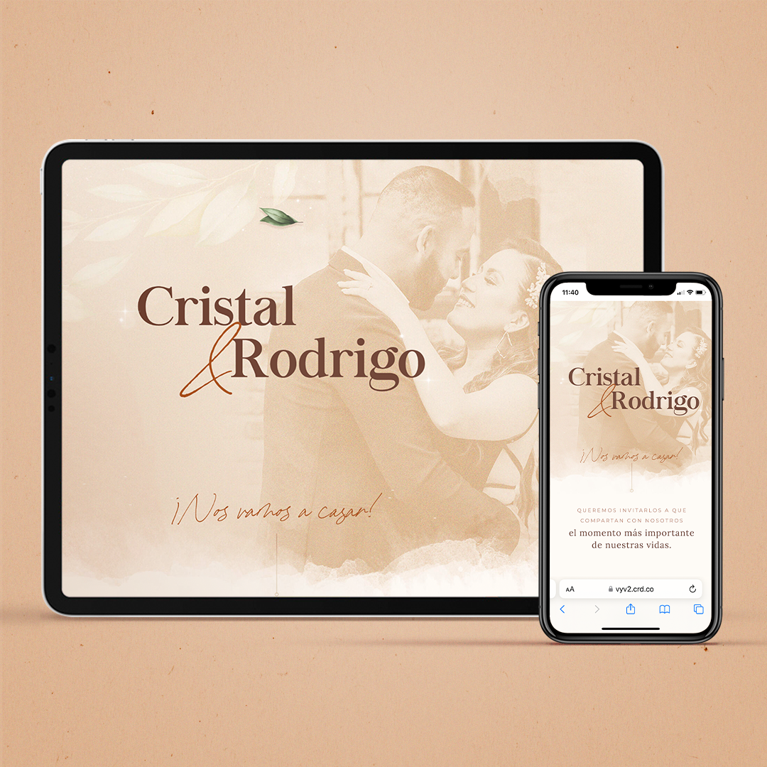 Web Invitation - Mondo – VyV Invites